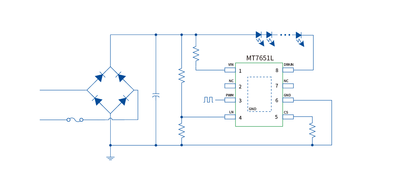 MT7651L-Linear PWM Dimmable-Maxic Technology, Inc.